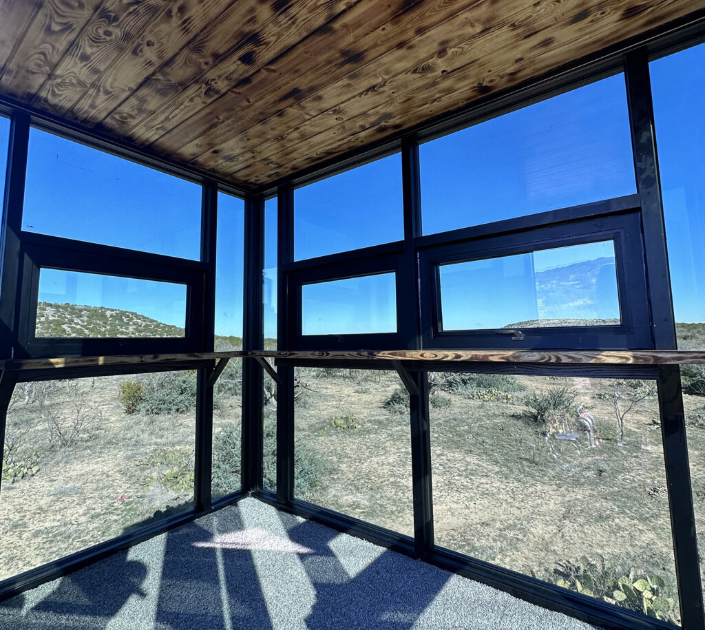 High-Glass Hunting Blinds – The Only True 360º Glass Hunting Blind