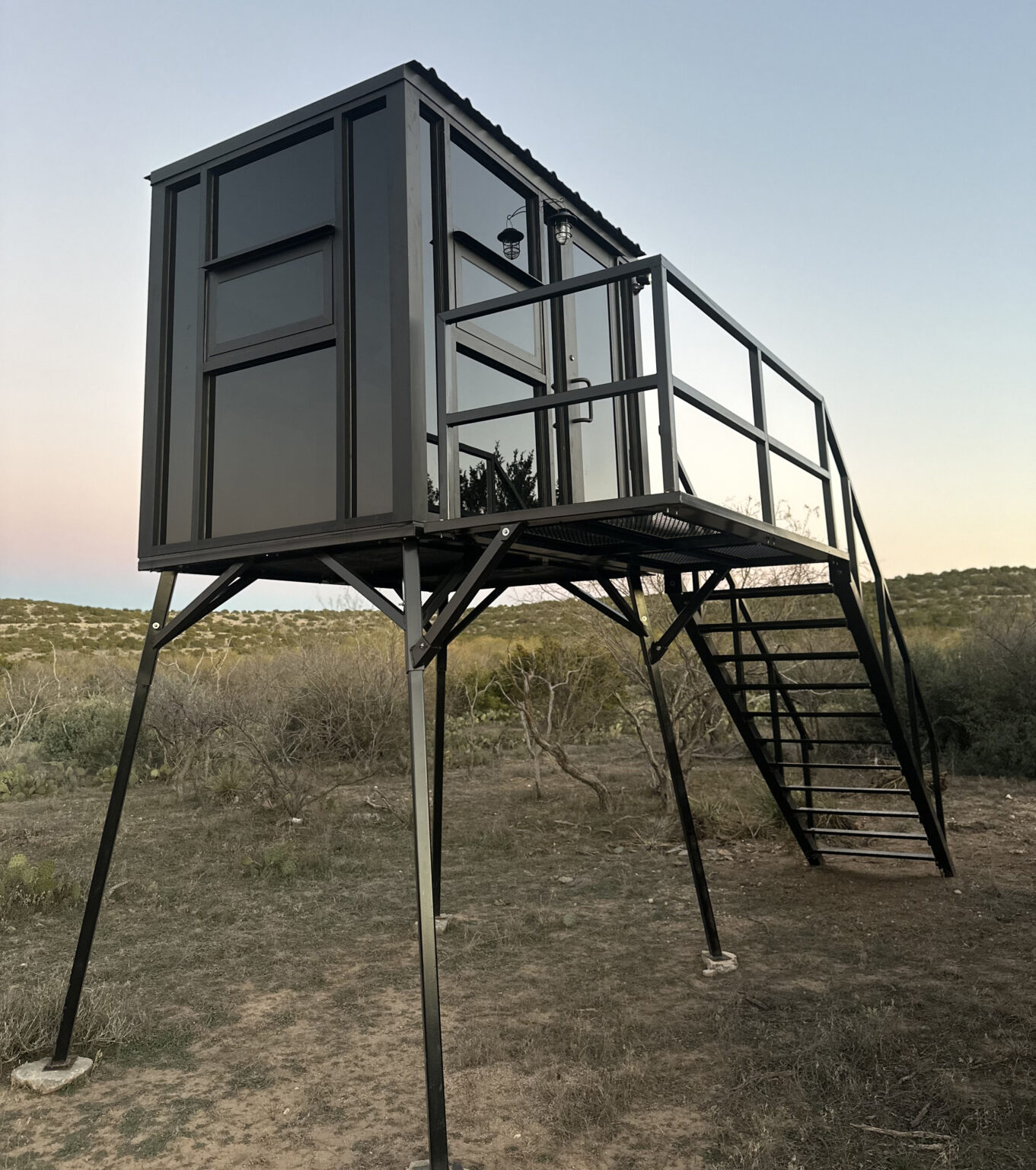 High-Glass Hunting Blinds – The Only True 360º Glass Hunting Blind